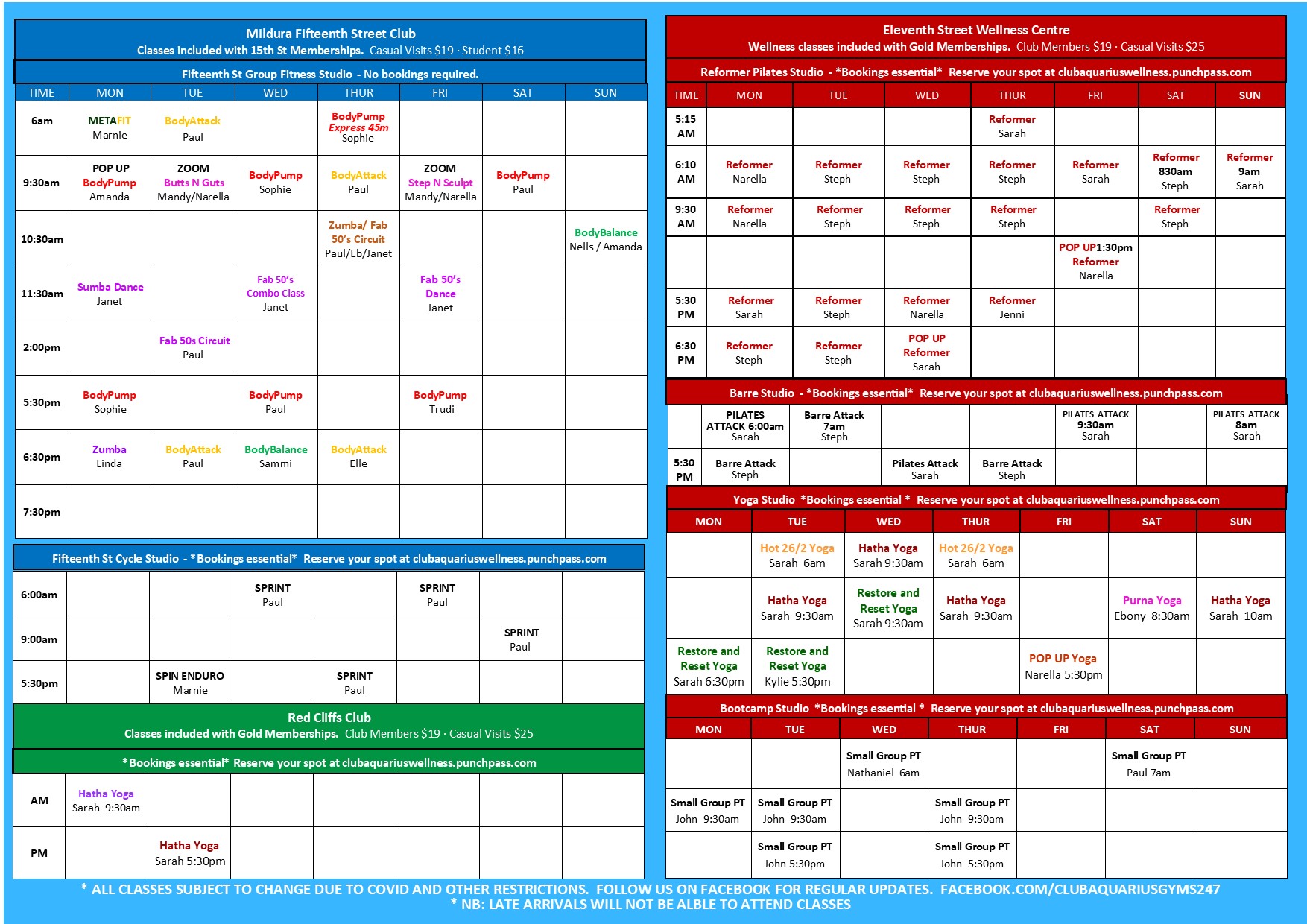 Club Aquarius – Your Fitness 24/7